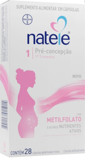 Natele pre-concepcao caixa com 28 capsulas gelatinosas moles | CallFarma